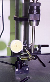 DRILL PRESS NOTES - MEASURING DRILL PRESS RUNOUT