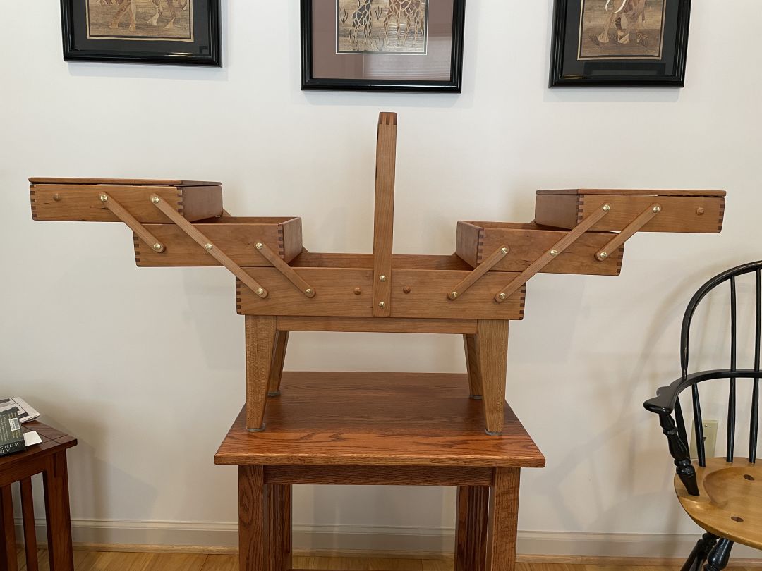 Completed Stand for Craft Caddy - General Woodworking - Woodworking ...